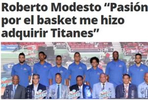 Dominicanos Aro y Balon – Roberto Modesto … LNB Le Peticiona Que ...